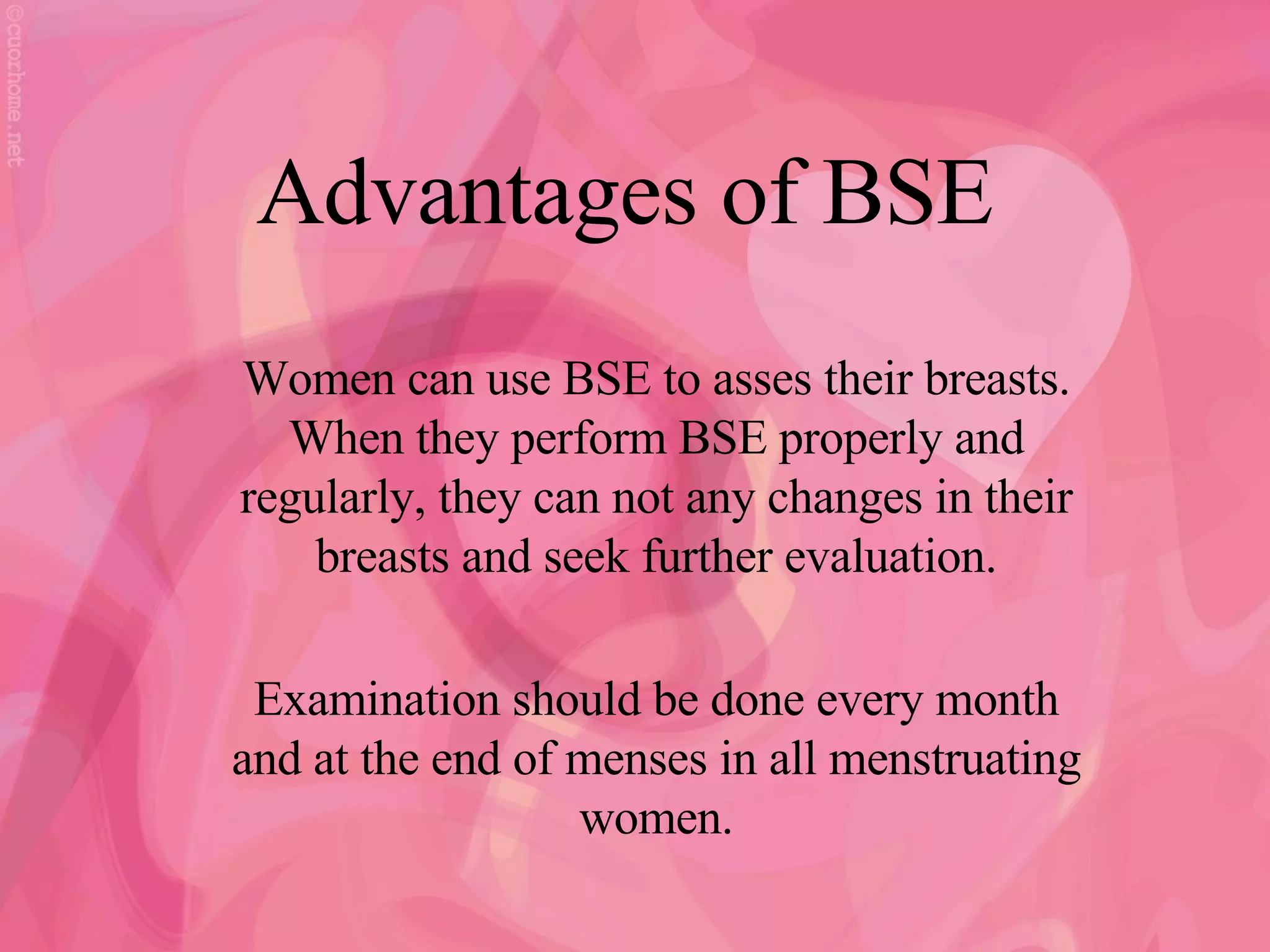 Breast self examination | PPT