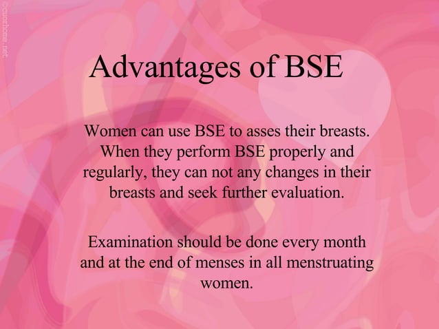 Breast self examination | PPT