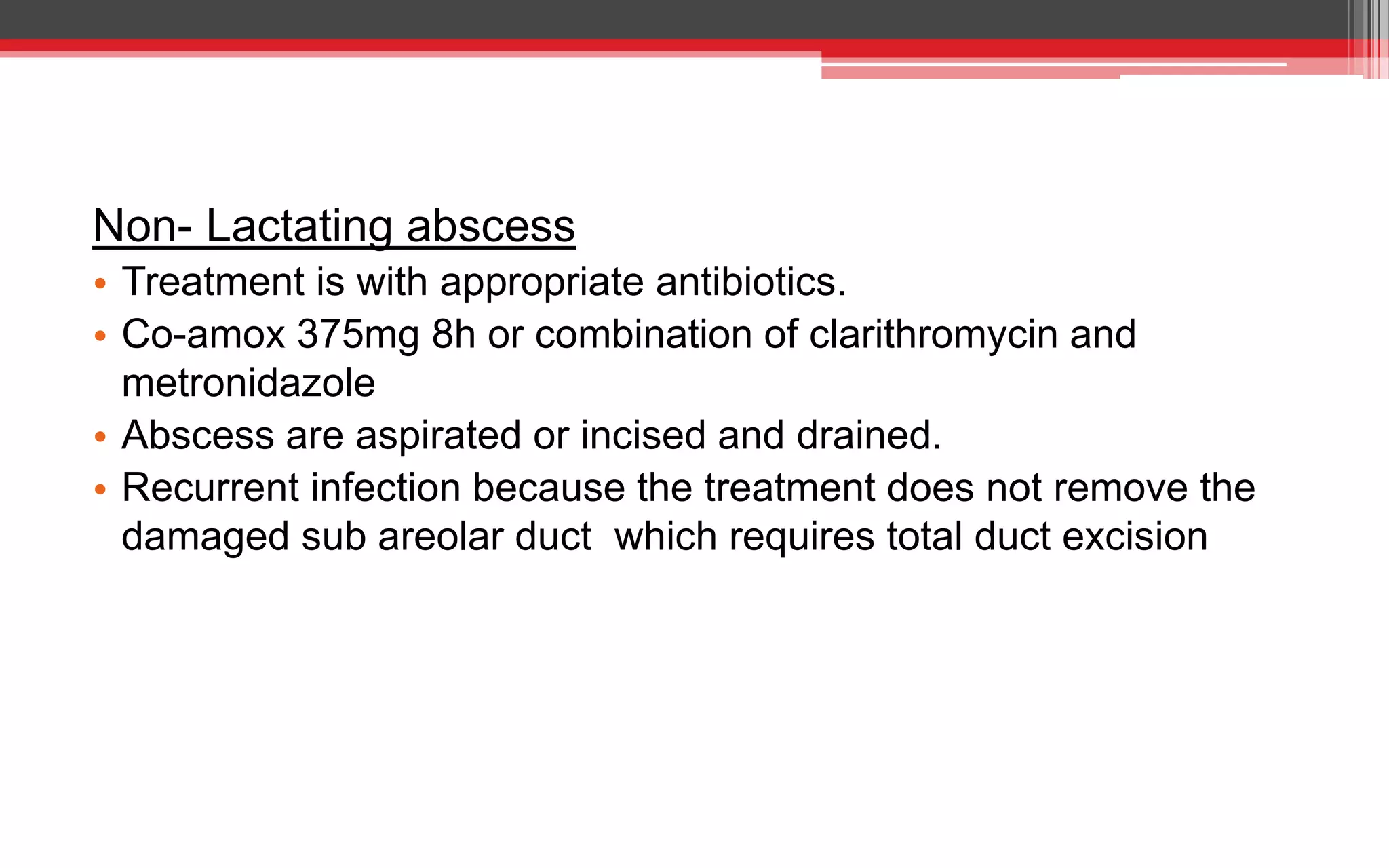 Breast Abscess | PPTX