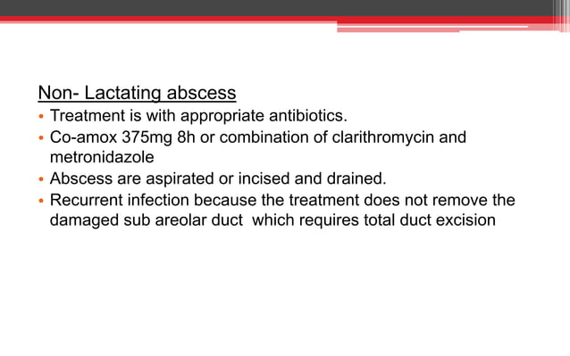 Breast Abscess | PPTX