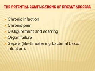 Breast abscess | PPTX