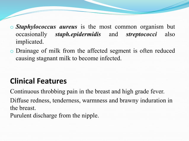 Breast abscess f .pptx | Ear, Nose and Throat Conditions | Diseases and ...