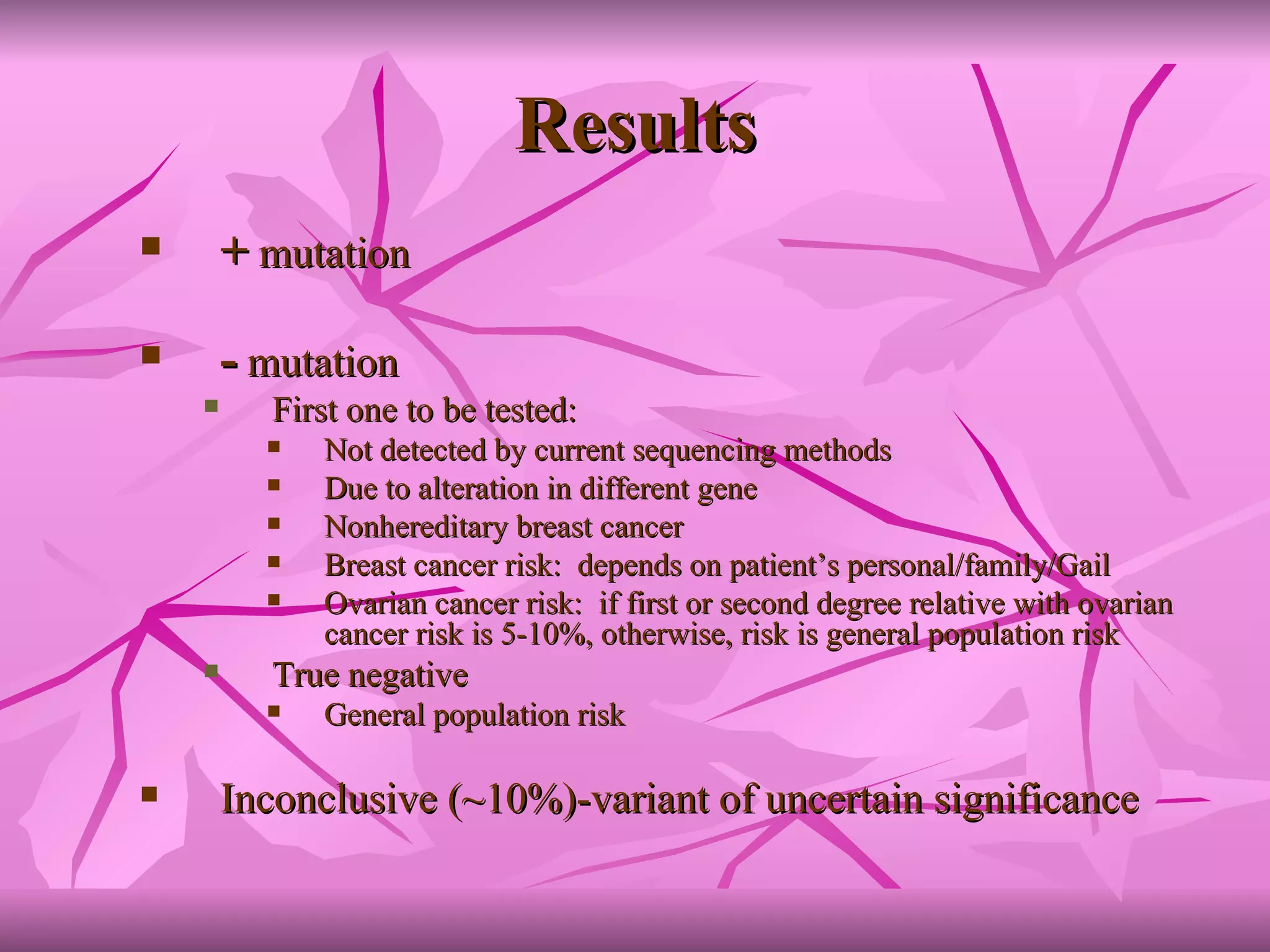 Genetics of Breast Cancer | PPT