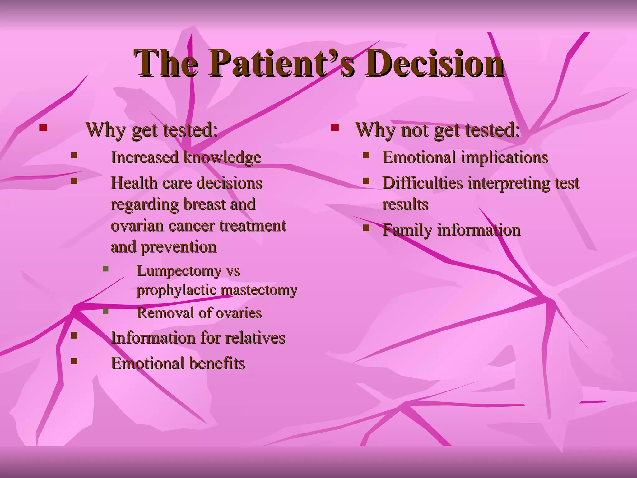 Genetics of Breast Cancer | PPT