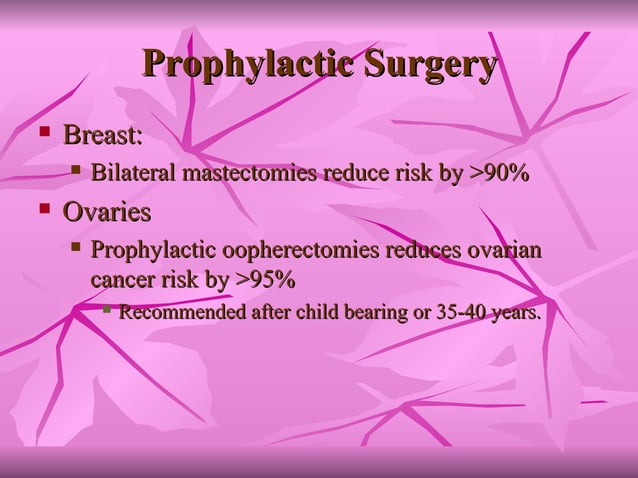 Genetics of Breast Cancer | PPT | Cancer | Diseases and Conditions