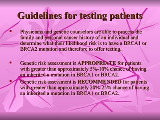 Genetics of Breast Cancer | PPT