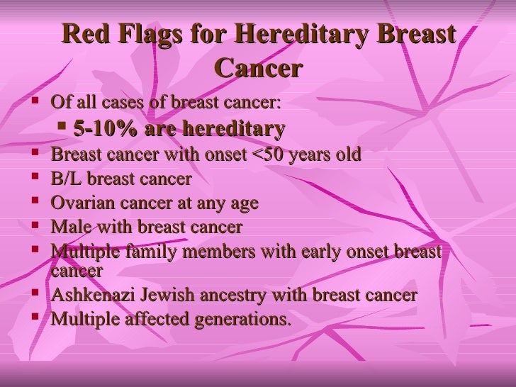 Red Flags For Breast Cancer at Christy Carter blog