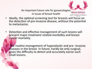 Breast as gyn organ | PPT