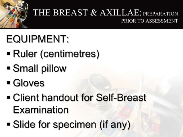 Breast assessment | PPTX