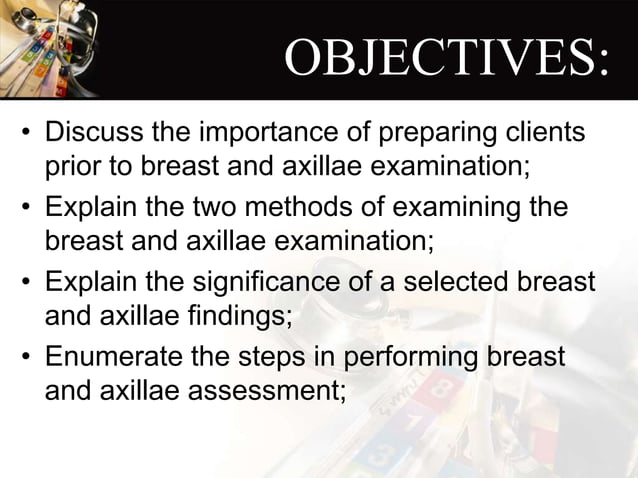 Breast assessment | PPTX