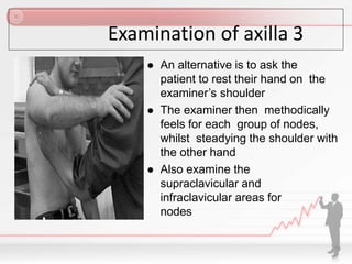 Breast, axillae, abdomen examination | PPTX