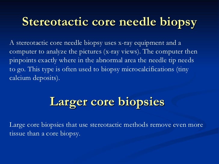 Breast Biopsy