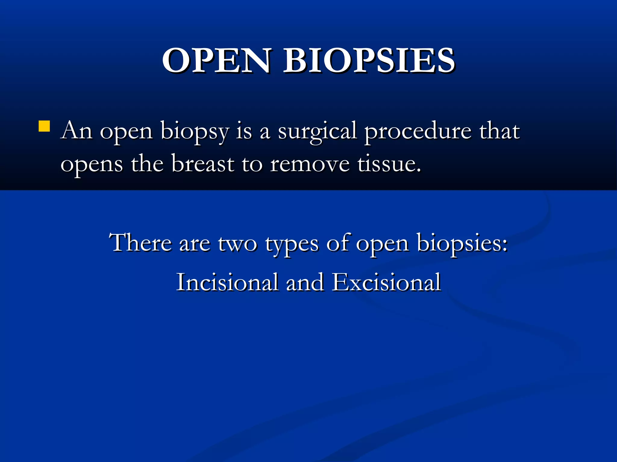 Breast biopsy ppt | PPT