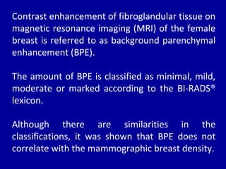 Breast bpe | PPT