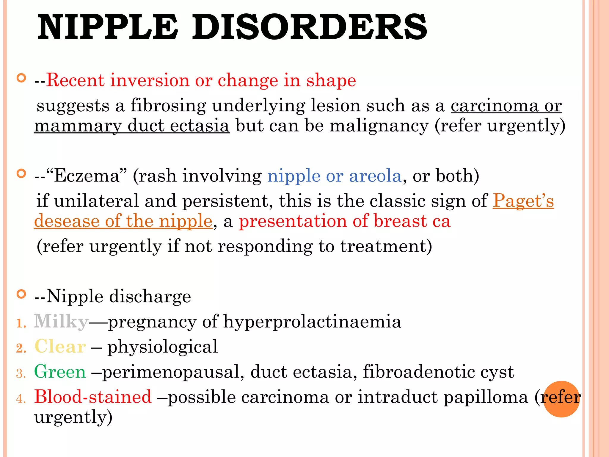 Breast CA by Dr. Celine Tey | PPT