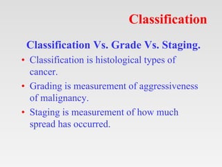 Breast ca. Stagging and classification.pptx | Cancer | Diseases and ...