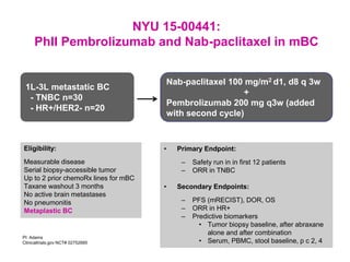 Immunotherapy for Metastatic Triple Negative Breast Cancer | PDF