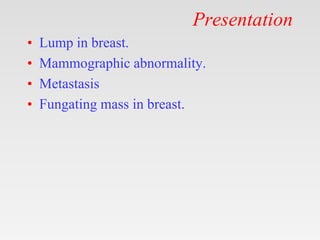 Breast Ca Management.pptx | Cancer | Diseases and Conditions