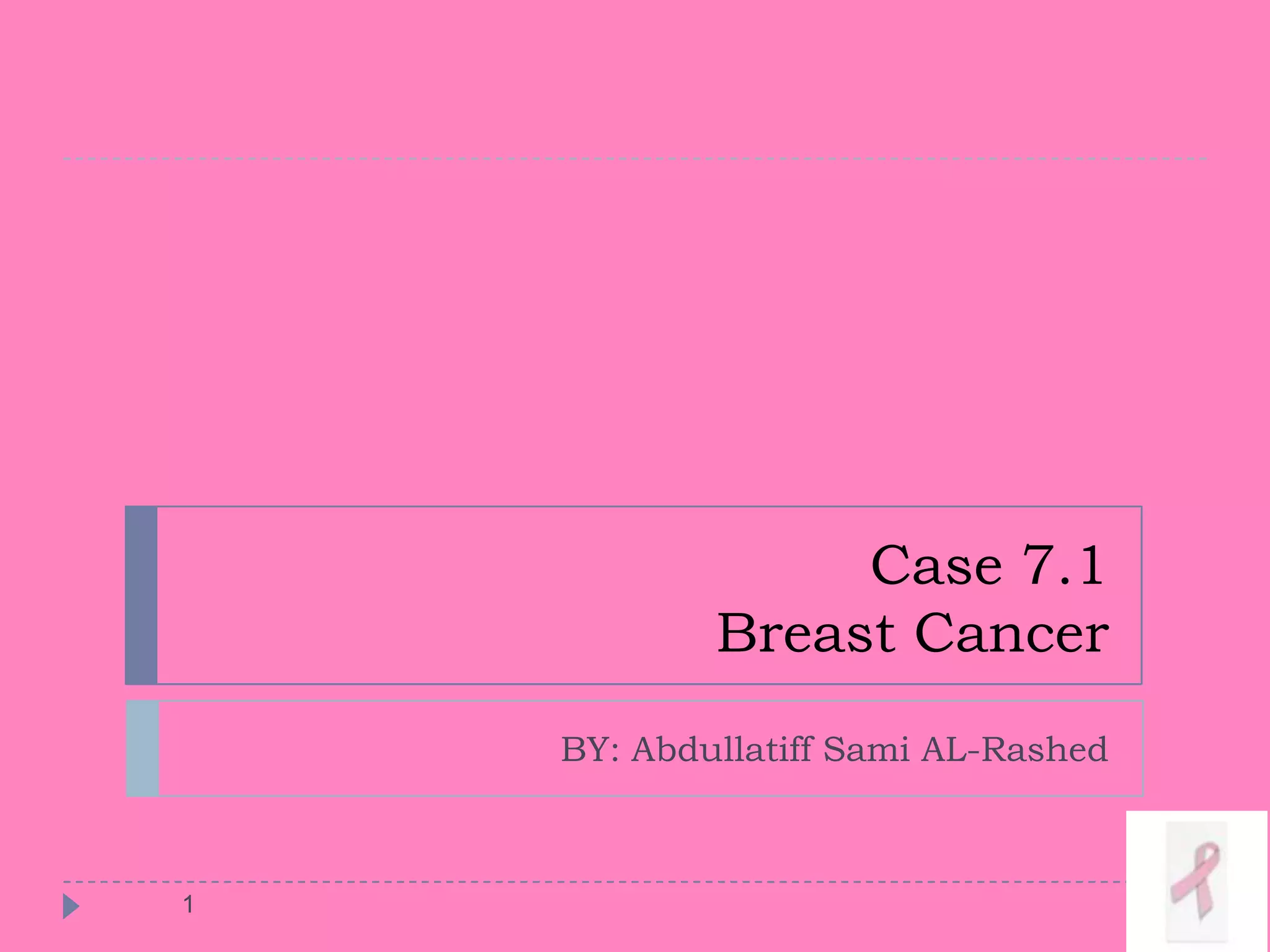 Breast Cancer | PPTX