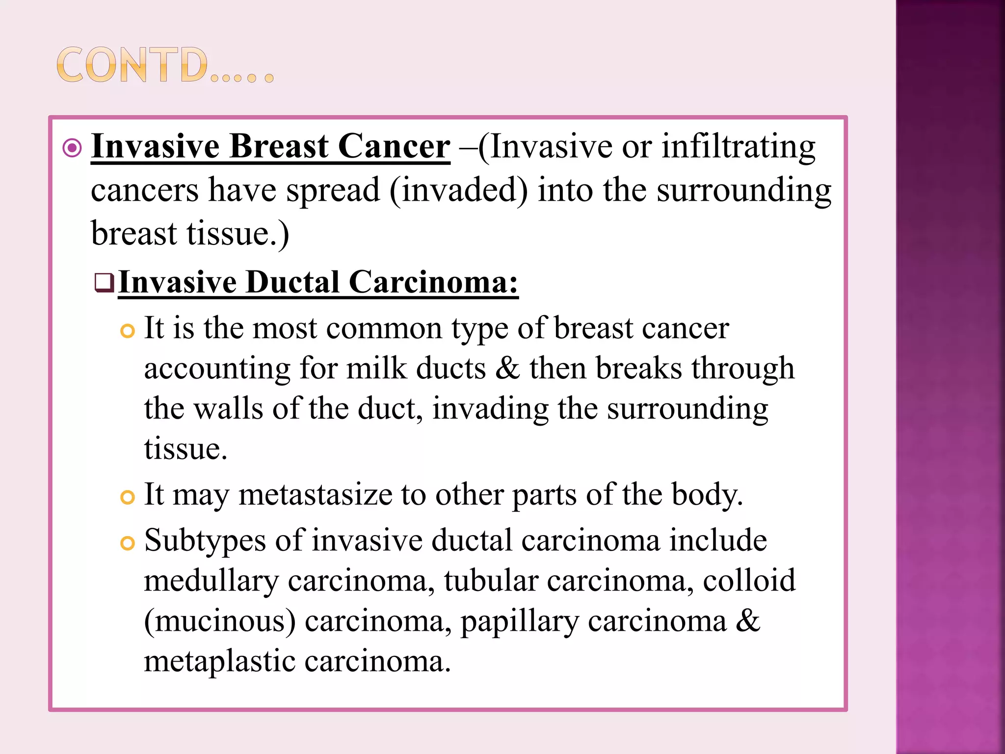 Breast cancer | PPTX