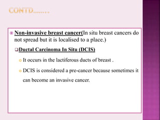Breast cancer | PPTX