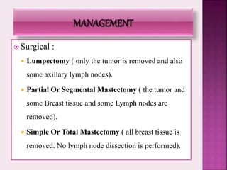 Breast cancer | PPTX