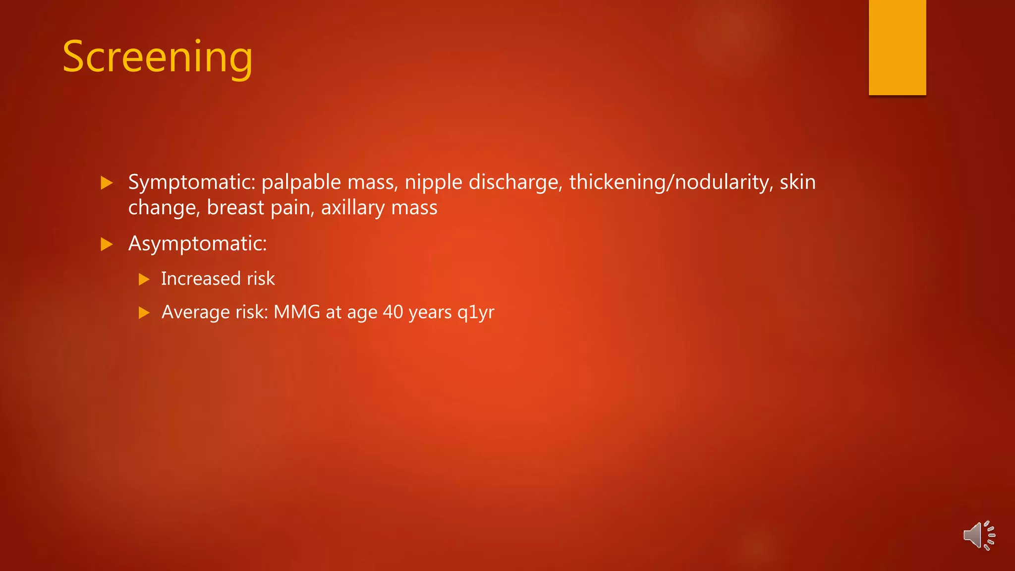 Breast Cancer Overview | PPTX