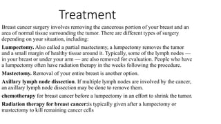 Breast cancer for nurses | PPTX