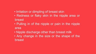 breast cancer in medical surgical nursing | PPTX