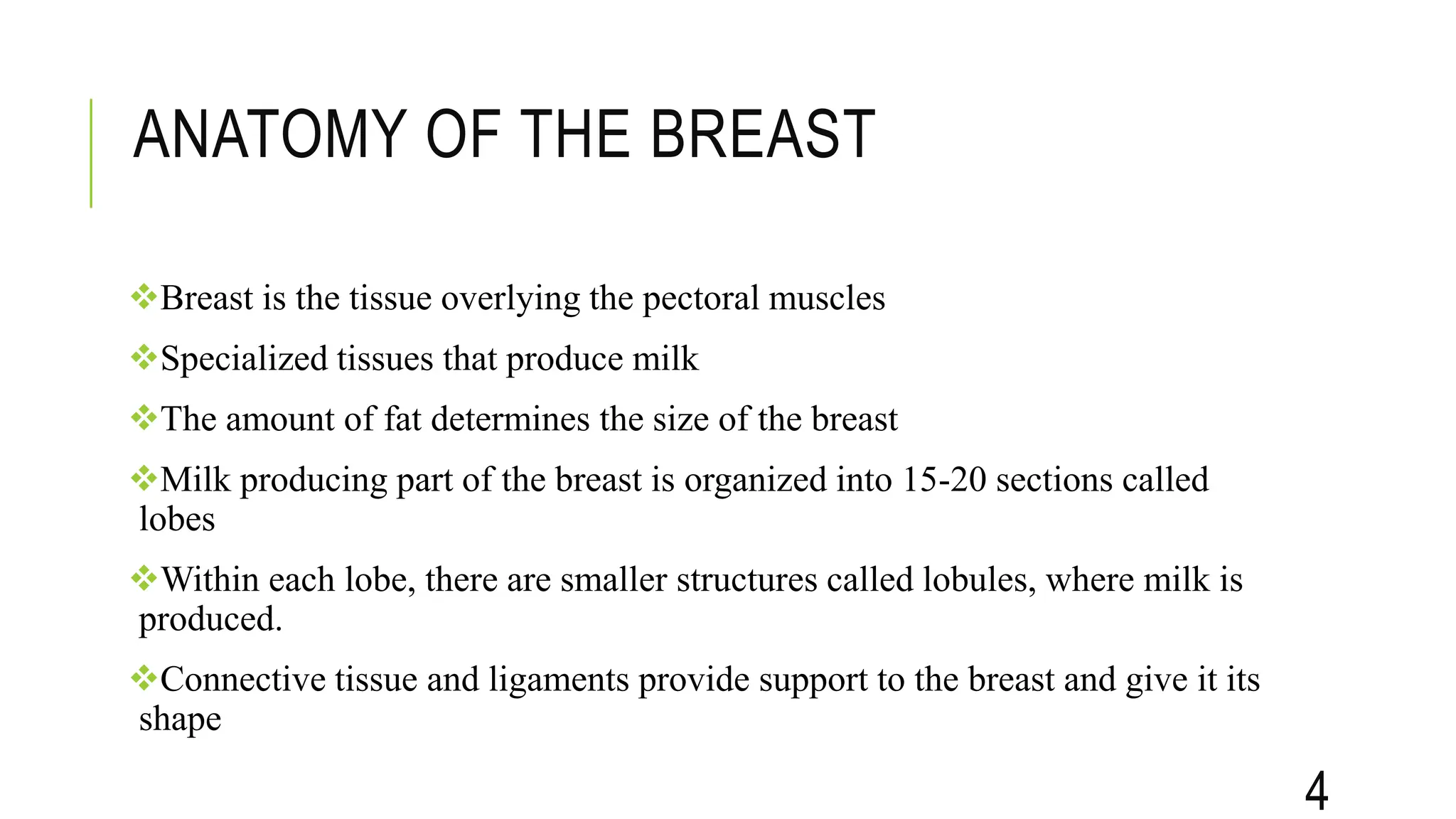 Breast cancer presentation slides for learning | PPTX