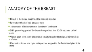 Breast cancer presentation slides for learning | PPTX