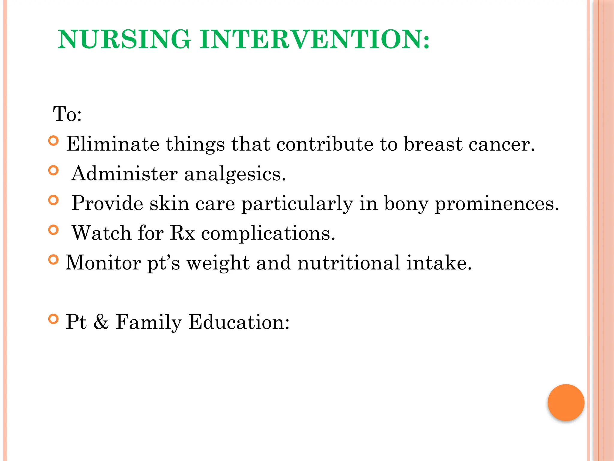 BREAST CANCER.pptx is an important and common cancer | PPTX