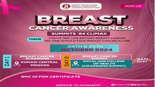 BREAST CANCER AWARENESS SLIDE PRESENTATION | PPTX
