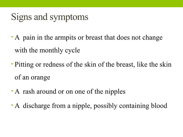 breast cancer definition,cause signs and symptoms,mgt | PPT