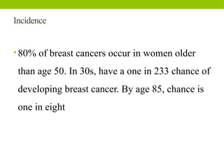 breast cancer definition,cause signs and symptoms,mgt | PPTX