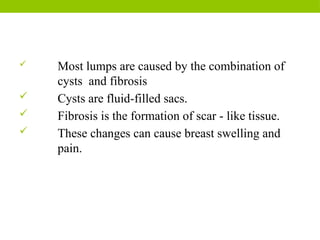 breast cancer definition,cause signs and symptoms,mgt | PPTX