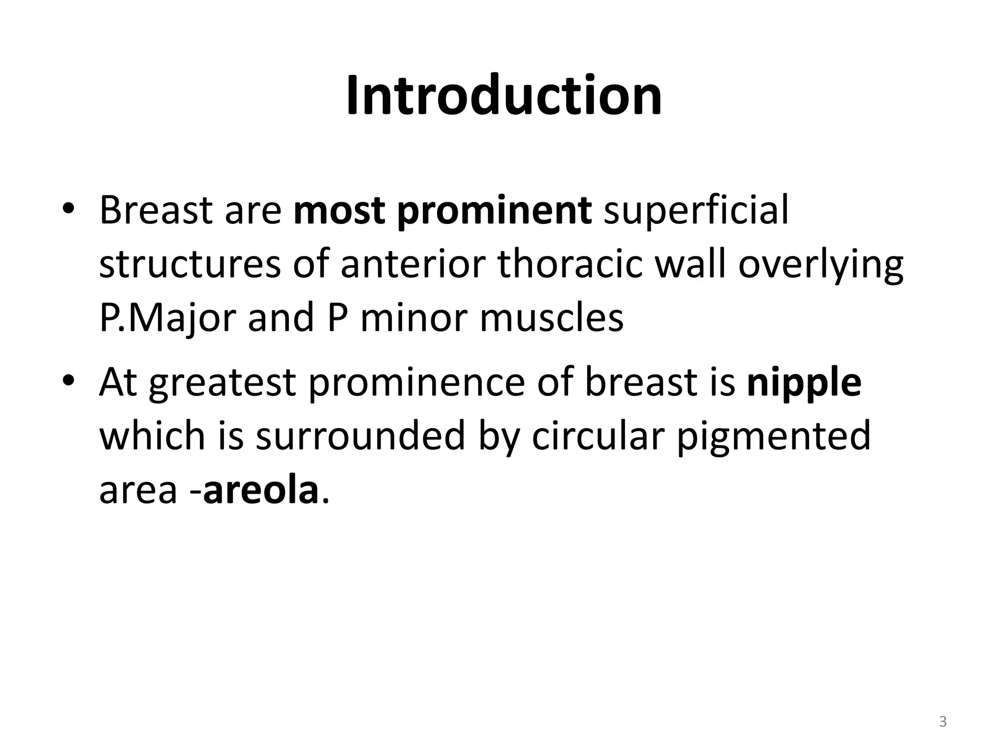 Breast cancer anatomy and pathology | PPTX