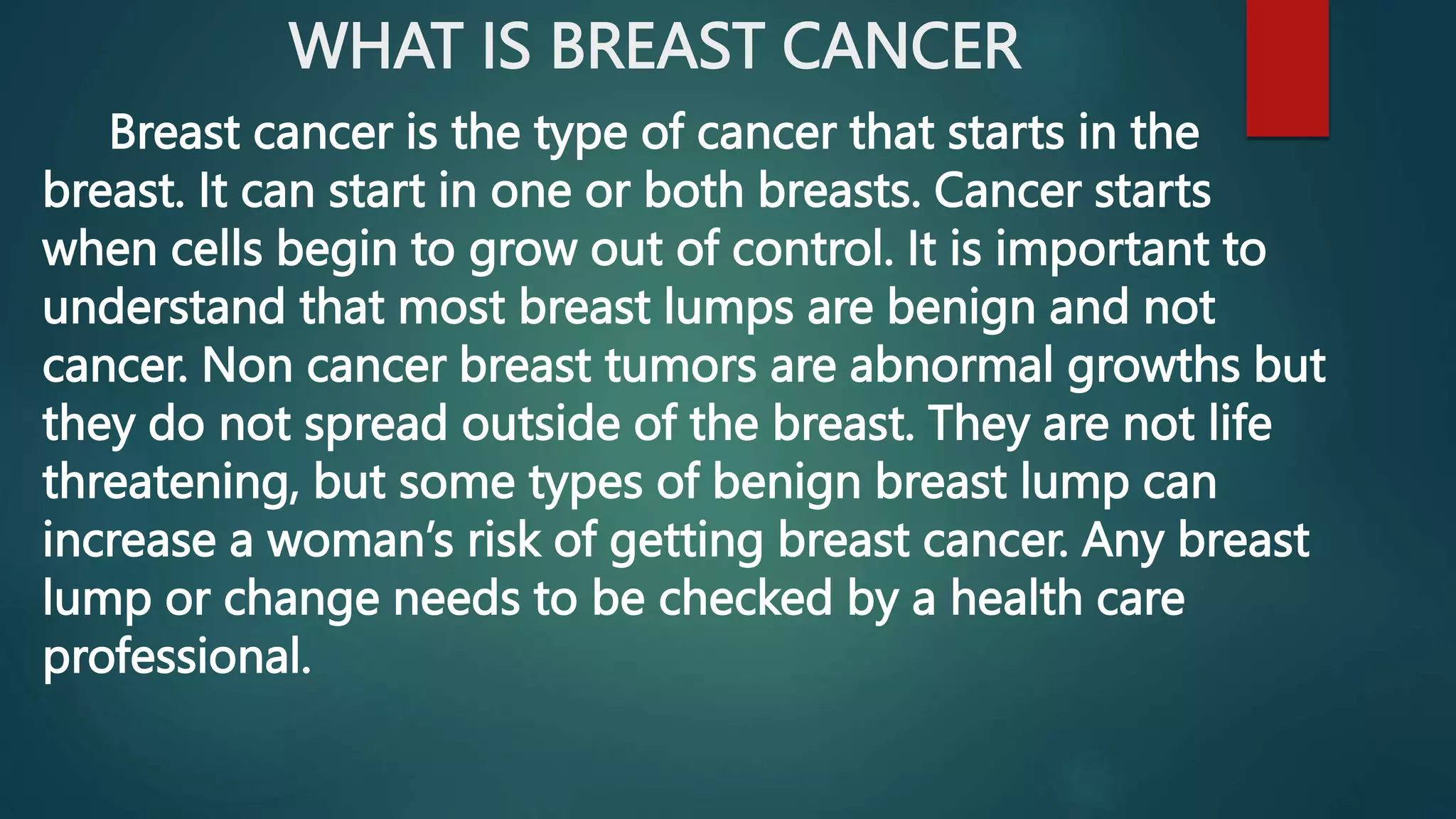 Breast Cancer | PPTX