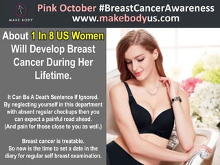 Breast Cancer Awareness #PinkOctober | PPTX