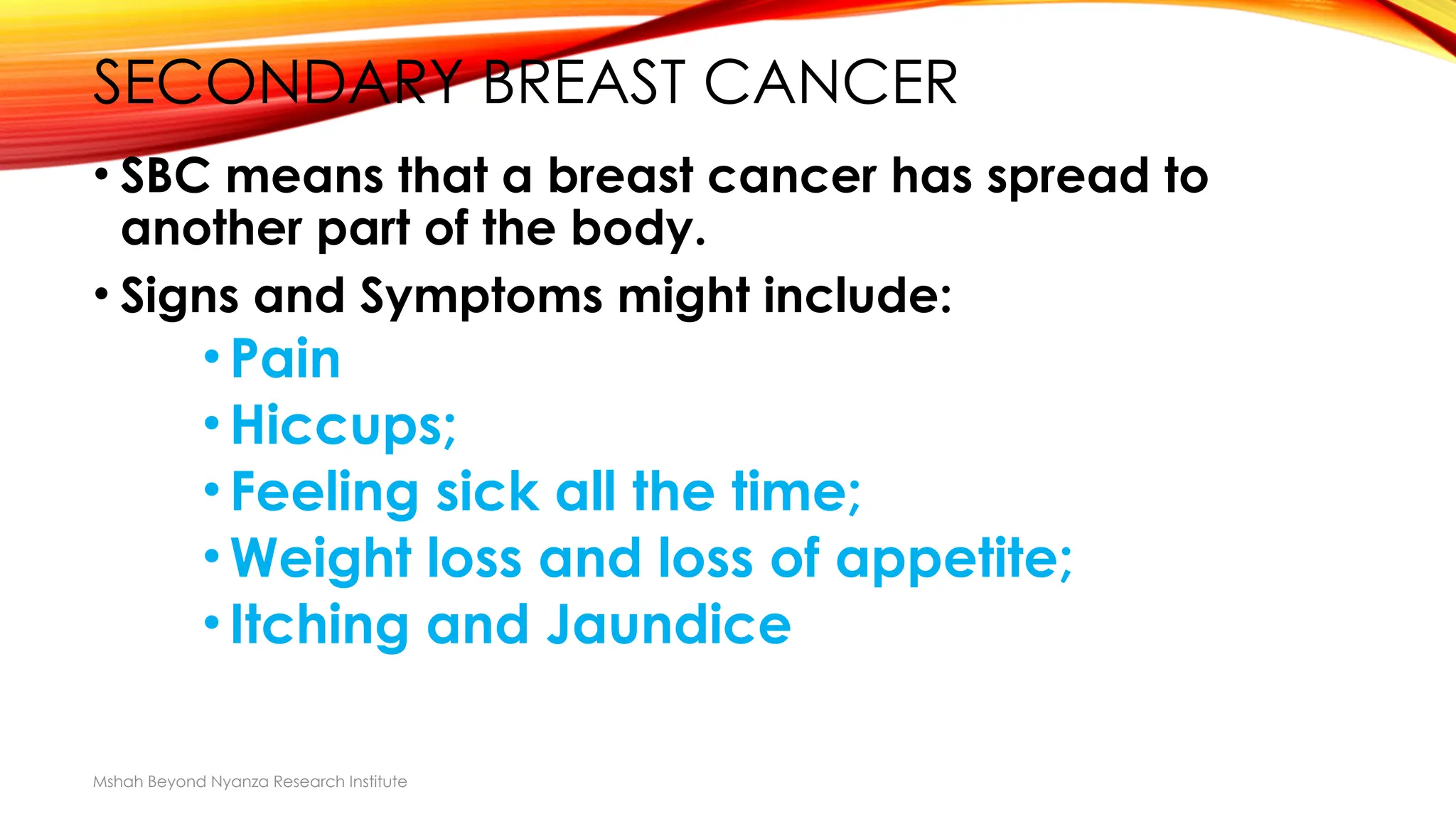 BREAST CANCER AWARENESS PRESENTED BY DR. IVAN.pptx