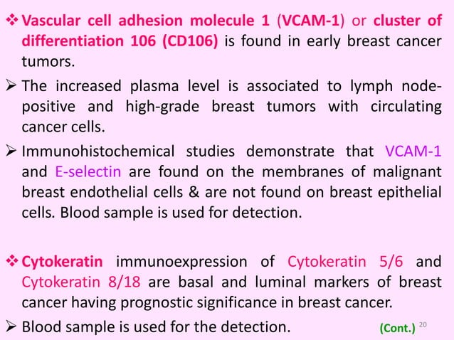 Breast Cancer Biomarkers | PPTX