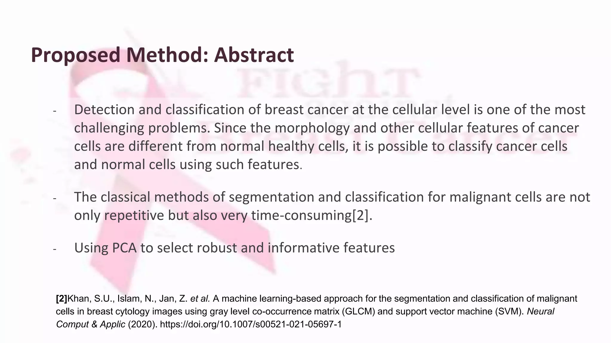 Breast cancer classification | PPTX