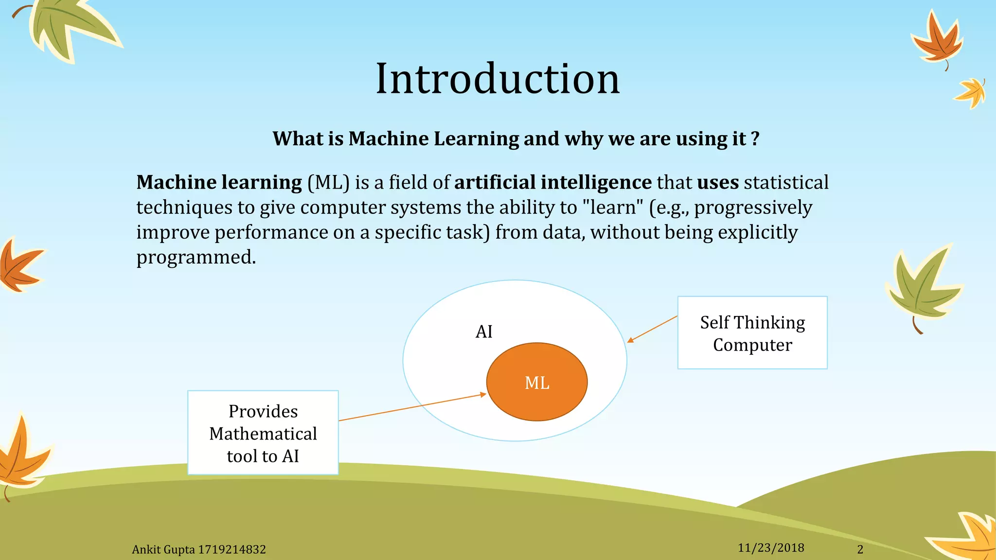Breast cancer diagnosis machine learning ppt | PPTX