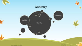 Breast cancer diagnosis machine learning ppt | PPTX