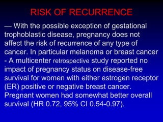Fertility, Pregnancy, Contraception, Lactation And Endocrine Therapy In ...