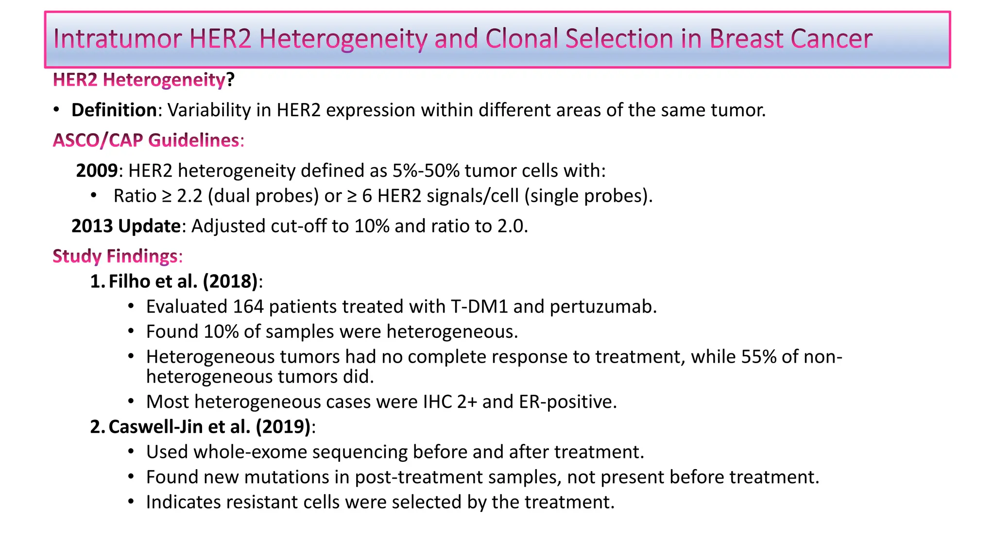 Breast cancer :Receptor (ER/PR/HER2 NEU) Discordance.pptx