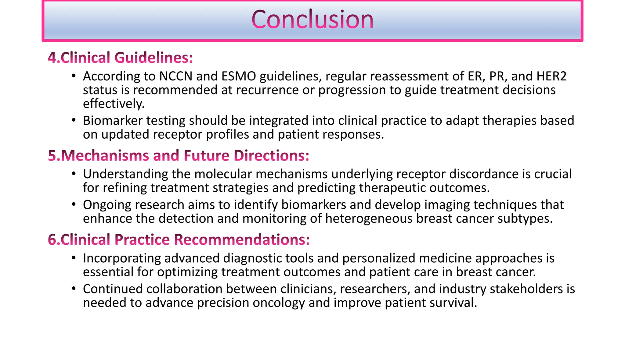 Breast cancer :Receptor (ER/PR/HER2 NEU) Discordance.pptx