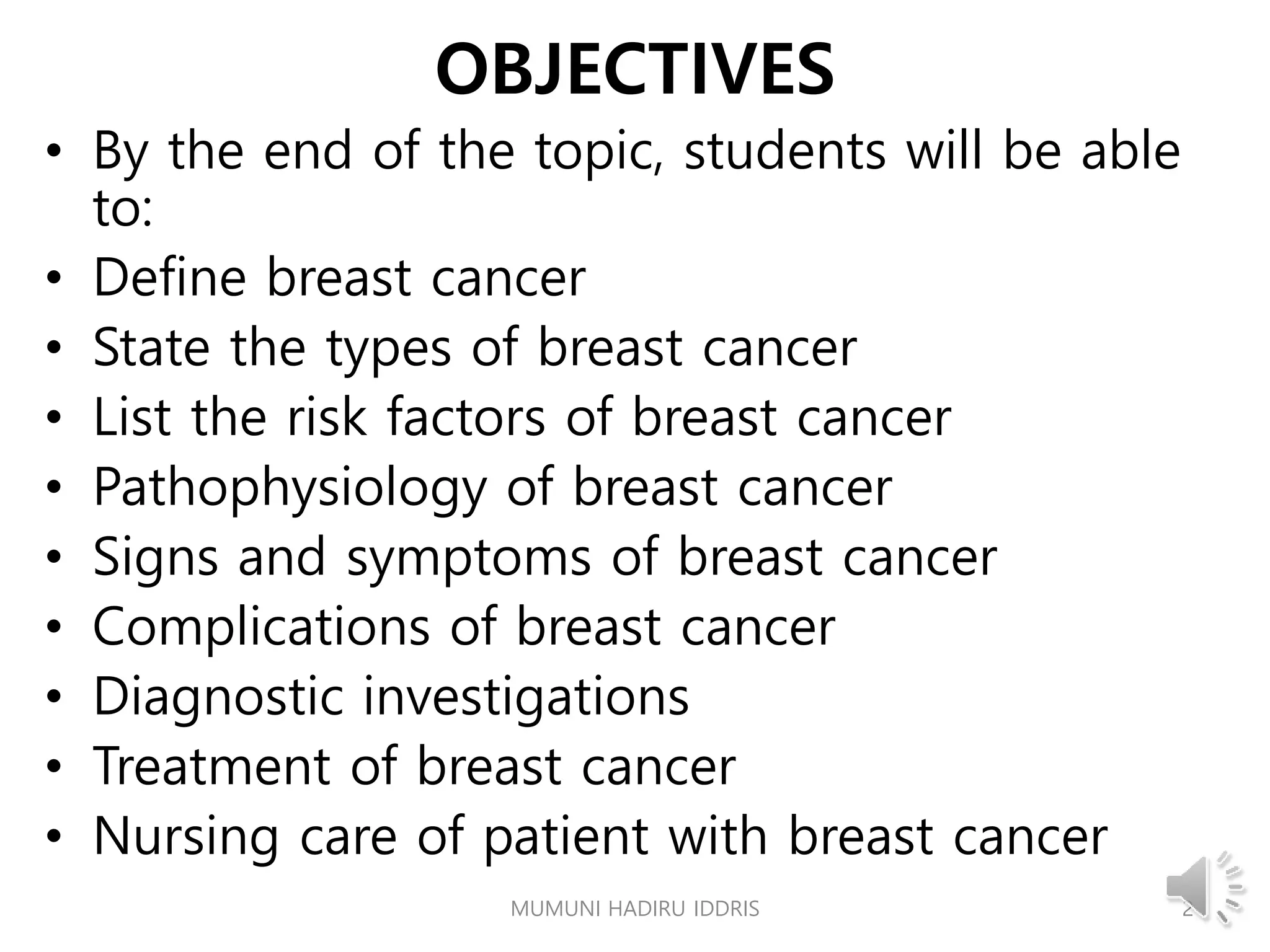 BREAST CANCER (MIDWIFERY).pptx