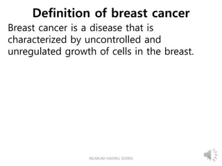 BREAST CANCER (MIDWIFERY).pptx
