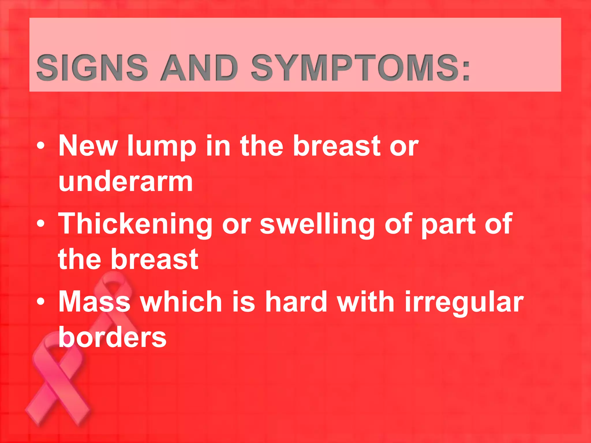 Breast cancer ppt | PPTX